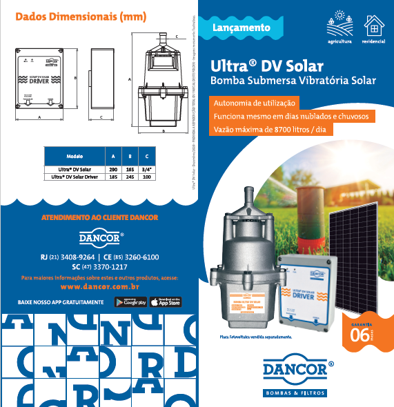 Folder Ultra DV Solar - Dancor
