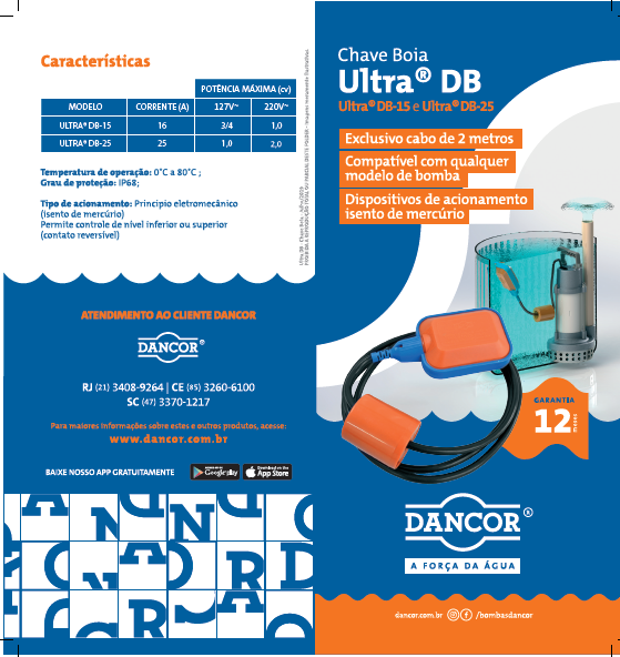 Folder Ultra DB - Chave Boia - Dancor