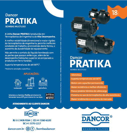 Folder Linha Pratika - Dancor