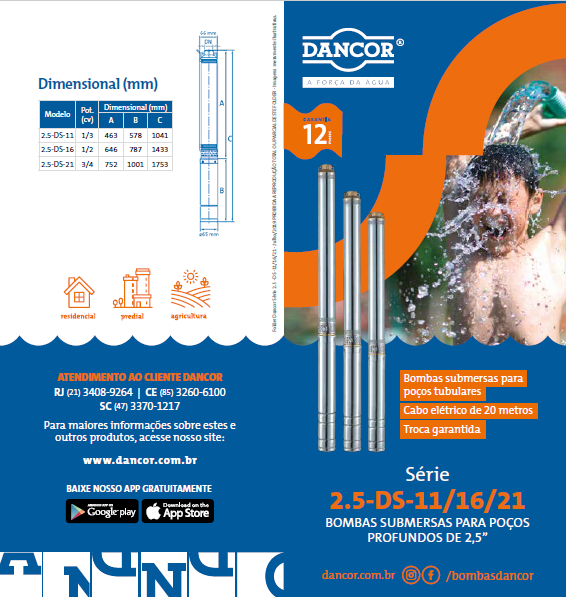 Folder Série 2.5 DS - Dancor